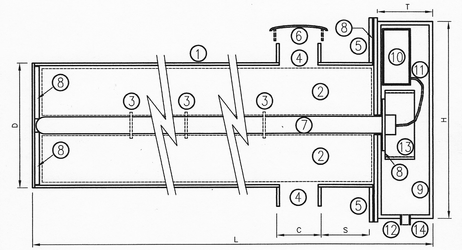 Reactor Assembly - UV-DOX